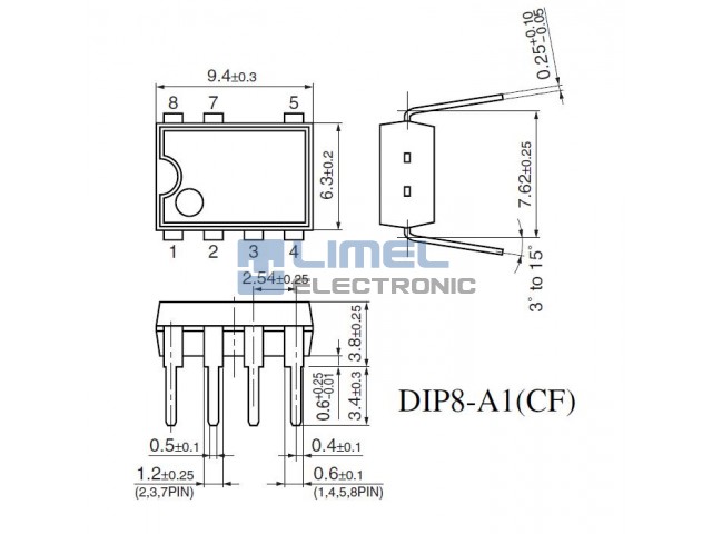 MIP0254 DIP8 7-PIN | LIMEL electronic